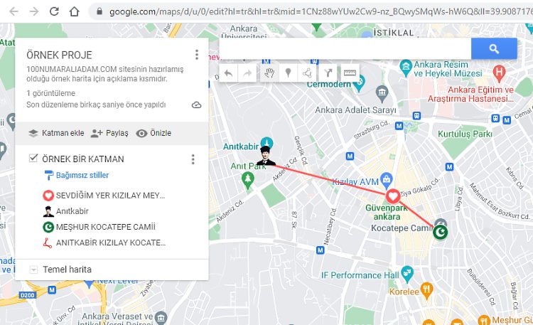 Google Maps Özel Harita Oluşturma, Simge Ekleme, Navigasyonda Kullanma ...